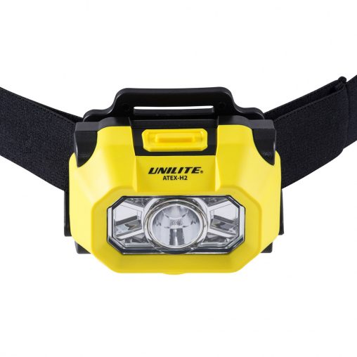 Atex-H2 LED Unilite Head Torch (Zone 0) | Quality Lighting | Rockall Safety