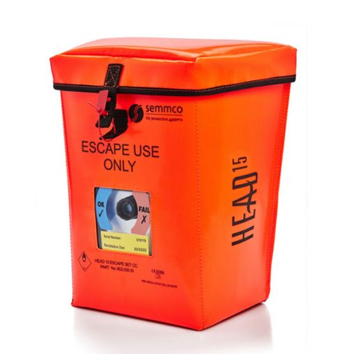 Semmco Head Escape Set (10, 15 or 30 Minutes) | Rockall Safety