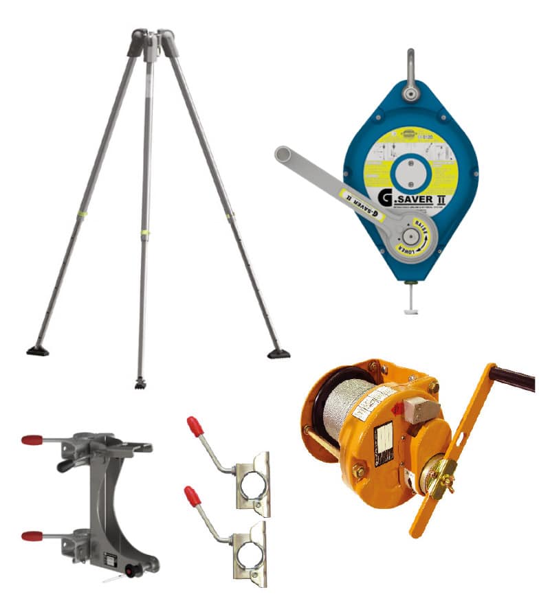 Safety Tripod Kits and Accessoriesby Globestock | Rockall Safety