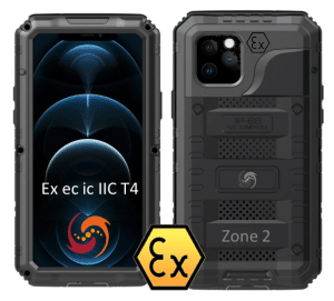Zone 2 iPhone 12. Intrinsically Safe Explosion Proof ATEX Certified