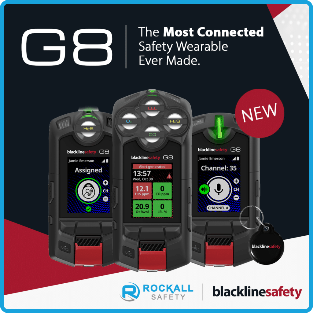 Blackline Safety Launch G8 Multi-Gas Detector | Rockall Safety