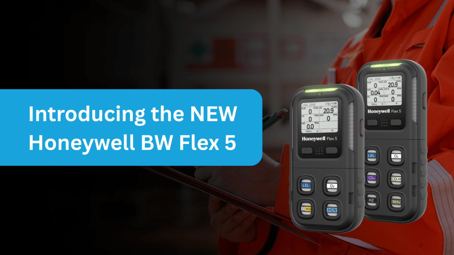 Honeywell BW Flex 5 Multi-Gas Detector | Rockall Safety